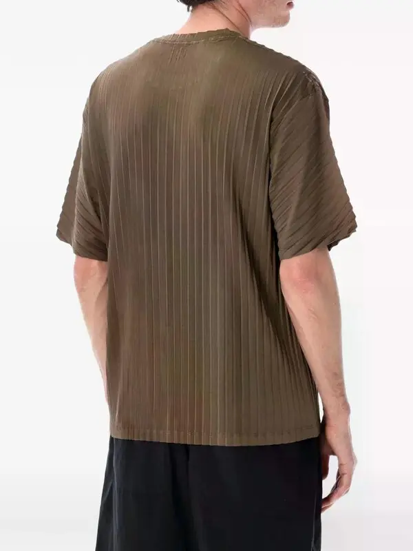 Satisfy Auralite™ Pleated T‑shirt - Brown