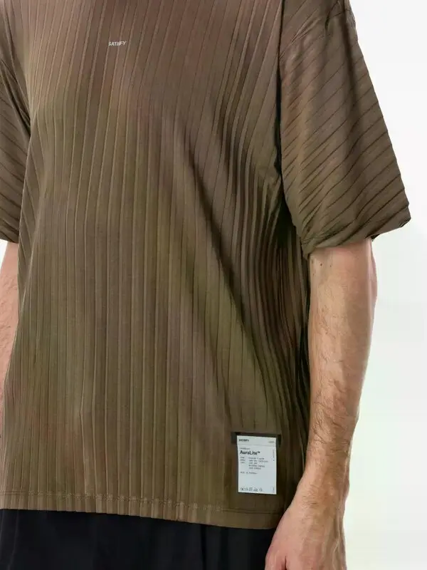 Satisfy Auralite™ Pleated T‑shirt - Brown