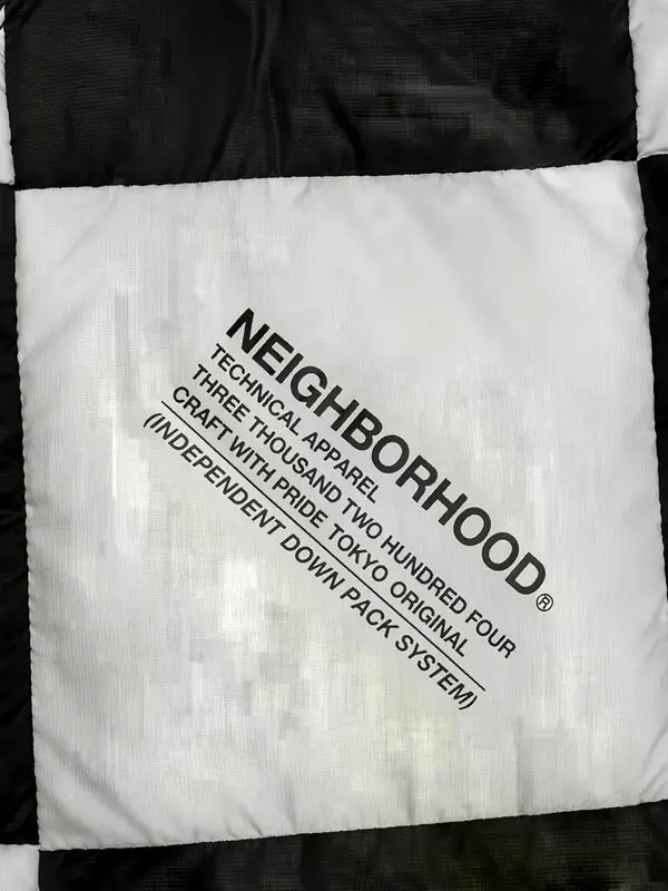 NEIGHBORHOOD Checker Puffer Jacket