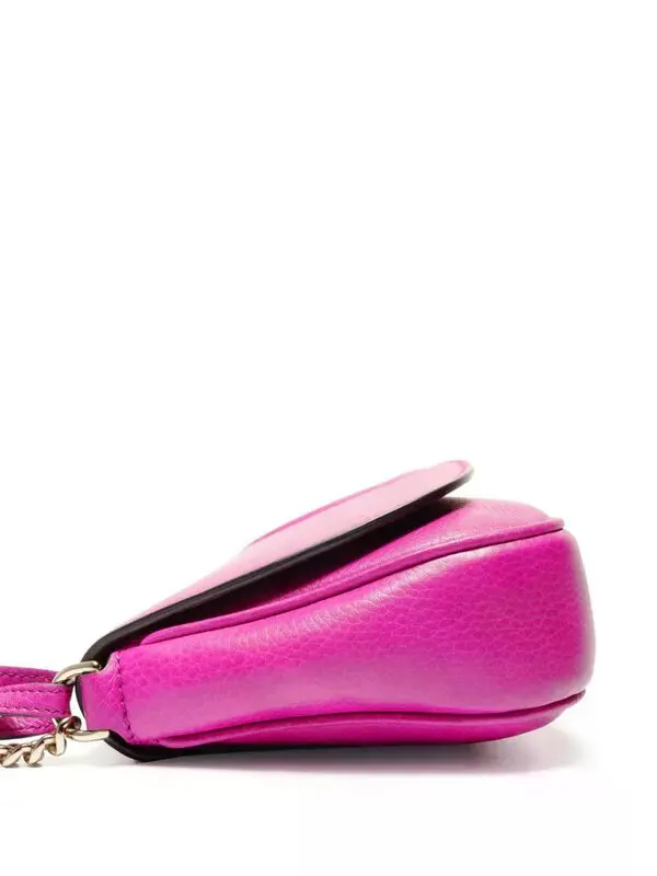 Gucci Soho Leather Shoulder Bag - Pink