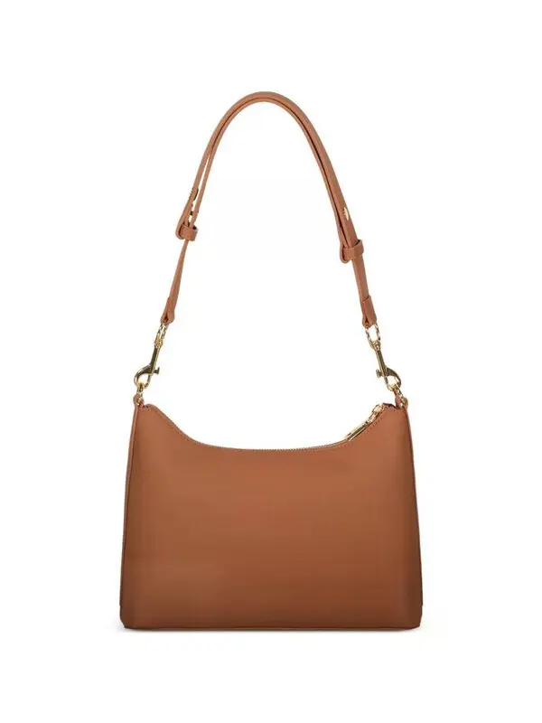 Moschino Logo Lettering Shoulder Bag - Neutrals