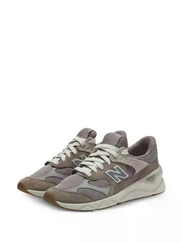 NEW BALANCE X-90 Lace-up Sneakers - Grey