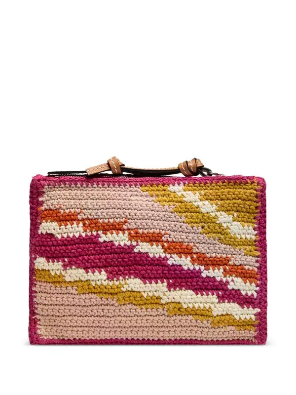 LANCEL Small Summer Mania Zip Clutch Bag