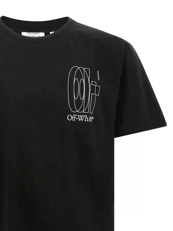 Off-White Arrow Embossed Print T-shirt