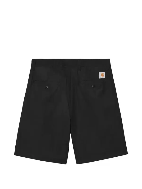 Carhartt Work In Progress Calder Buttoned Shorts - Black