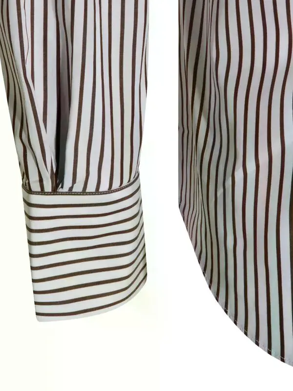 MAZZARELLI Striped Button Shirt