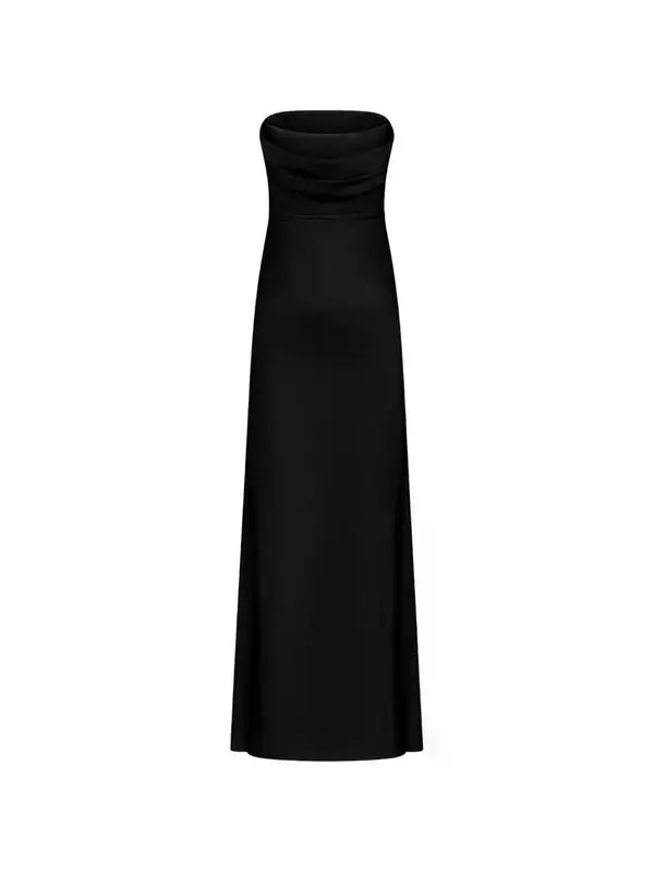Amen Strapless Dress - Black