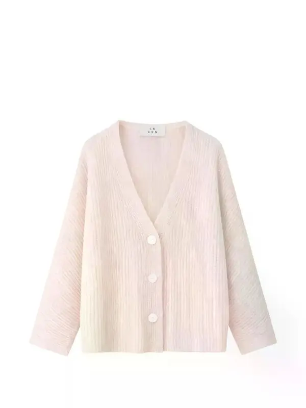 LU REN V-neck Button Cardigan