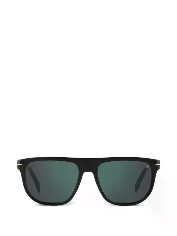 DB EYEWEAR BY DAVID BECKHAM Rectangle Sunglasses - Black