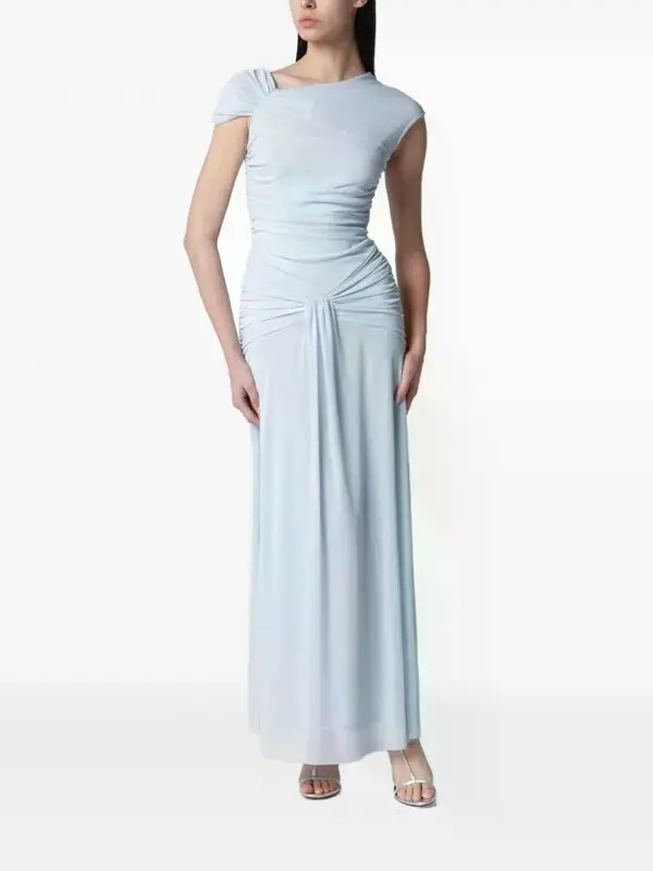 ROTATE BY BIRGER CHRISTENSEN Ruffled Maxi Dress