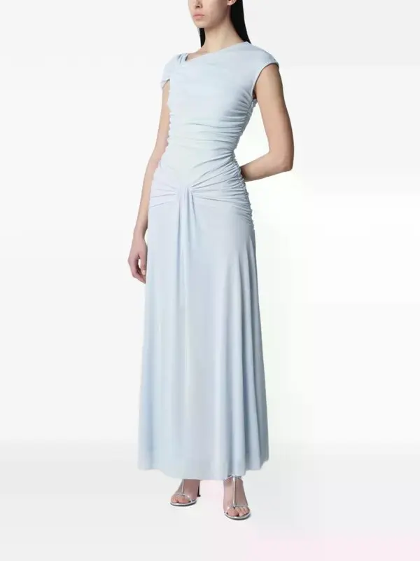 ROTATE BY BIRGER CHRISTENSEN Ruffled Maxi Dress