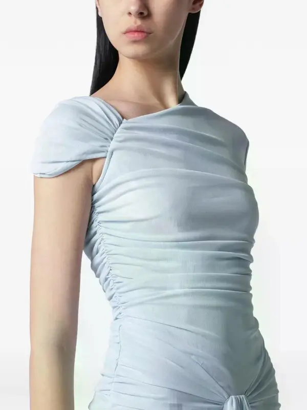 ROTATE BY BIRGER CHRISTENSEN Ruffled Maxi Dress