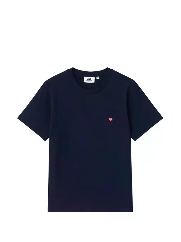 CHOCOOLATE Heart-motif T-shirt - Blue