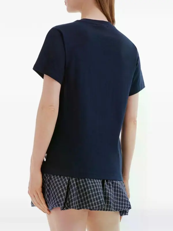 CHOCOOLATE Heart-motif T-shirt - Blue