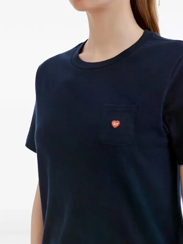 CHOCOOLATE Heart-motif T-shirt - Blue