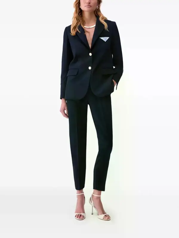 Liu Jo Single-breasted Blazer With Flap Pockets