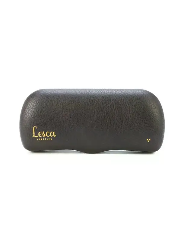 LESCA Pica Eyeglasses - Brown