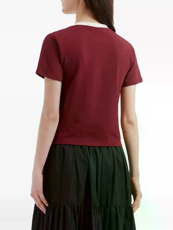 CHOCOOLATE Graphic Ringer T-shirt