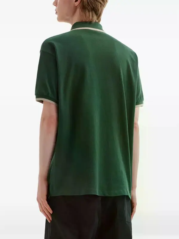 CHOCOOLATE Logo-patch Polo Shirt - Green