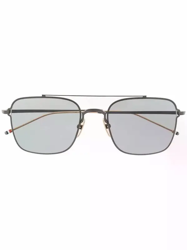 Thom Browne Square-frame Sunglasses - Silver