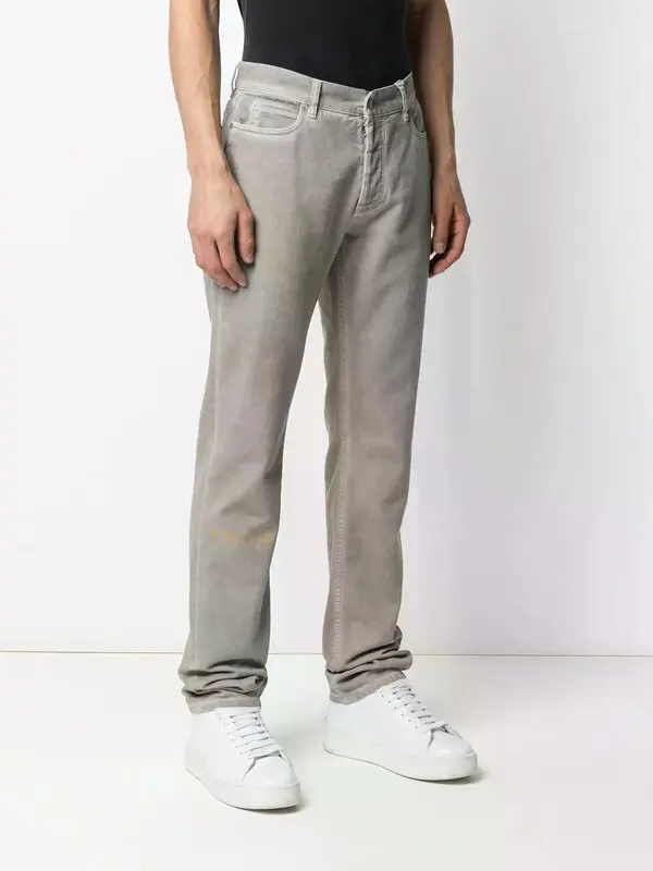 MAISON MARGIELA Distressed Straight-leg Jeans