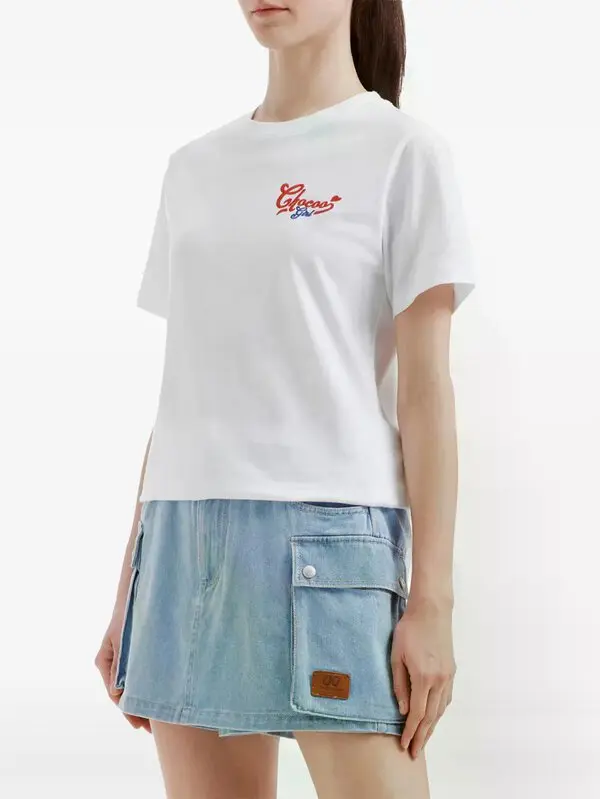 CHOCOOLATE Logo-print Short-sleeve T-shirt
