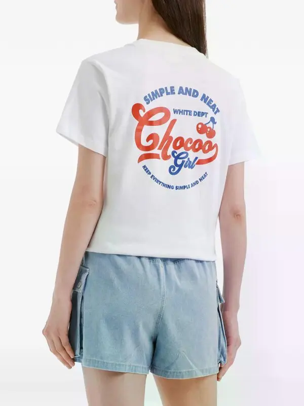 CHOCOOLATE Logo-print Short-sleeve T-shirt
