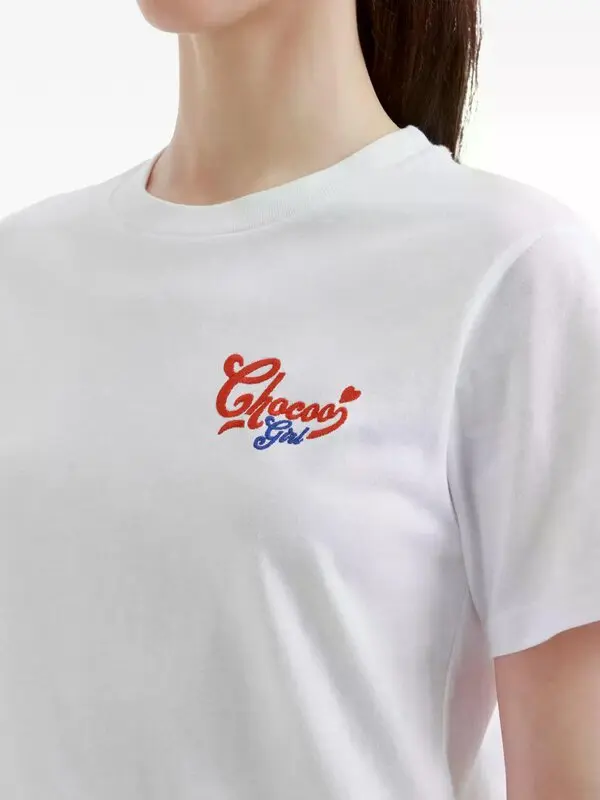 CHOCOOLATE Logo-print Short-sleeve T-shirt