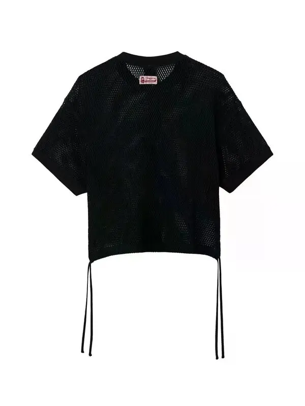 FINGERCROXX Mesh Drawstring T-shirt