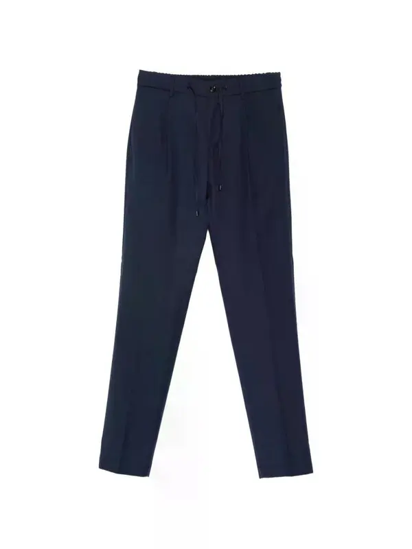 BERWICH Spiaggia Drawstring Trousers - Blue