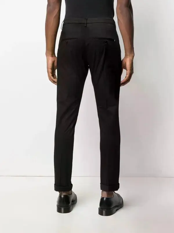 DONDUP Straight-leg Chinos - Black