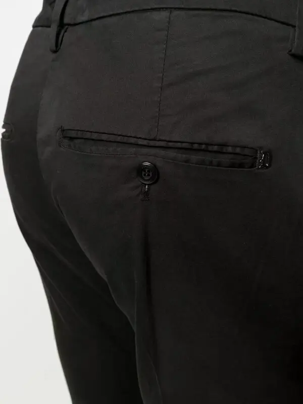 DONDUP Straight-leg Chinos - Black