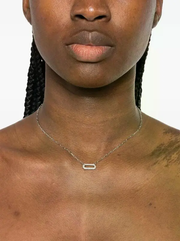 Shay 18k White Gold Diamond Pendant Necklace