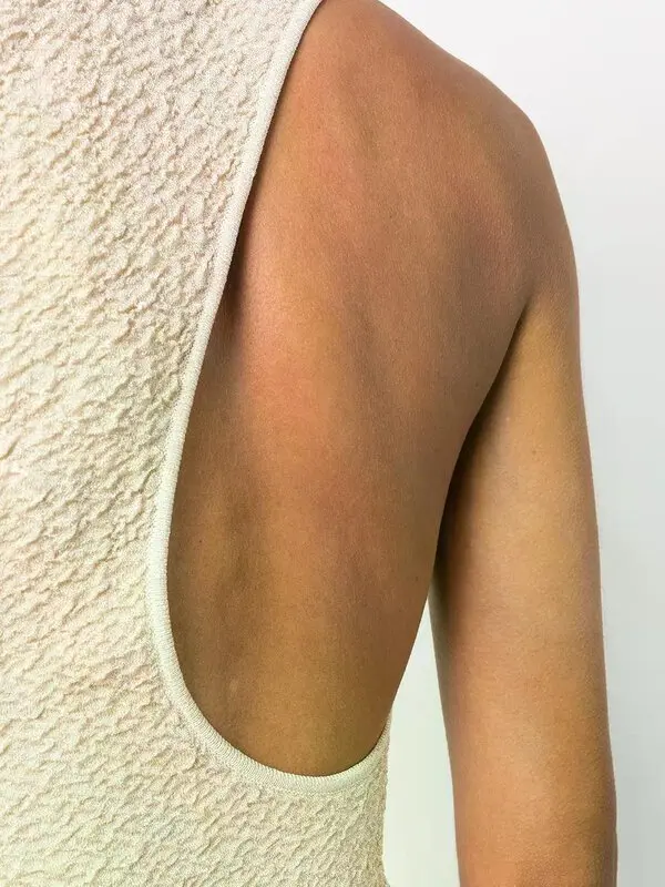 Galvan Selene Sleeveless Top - Neutrals