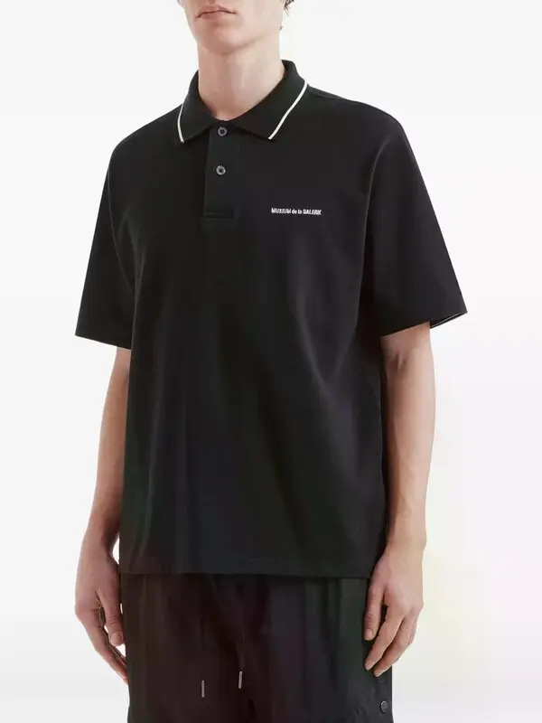 MUSIUM DIV. Logo Polo Shirt