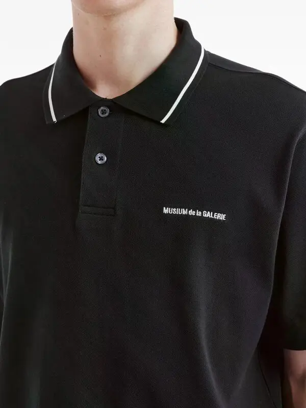 MUSIUM DIV. Logo Polo Shirt
