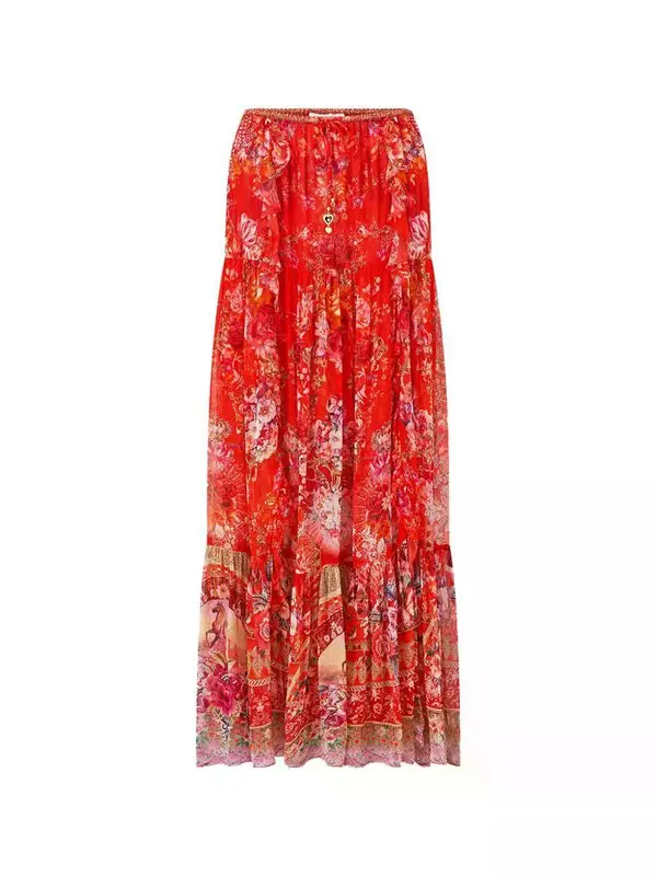 Camilla Olé Olé Maxi Skirt - Red