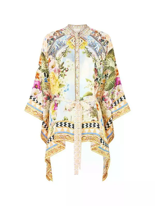 Camilla Button Scarf Kaftan