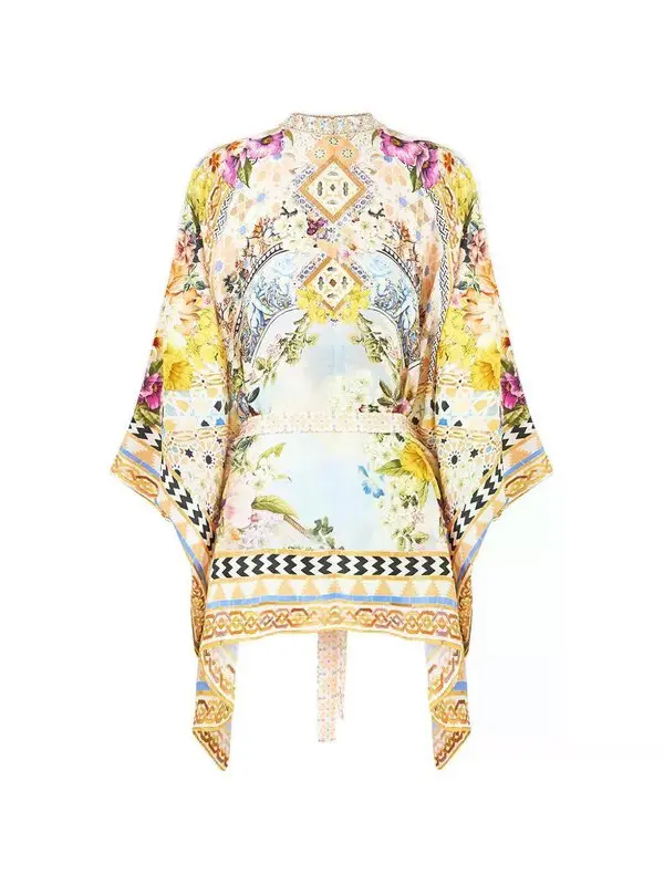 Camilla Button Scarf Kaftan