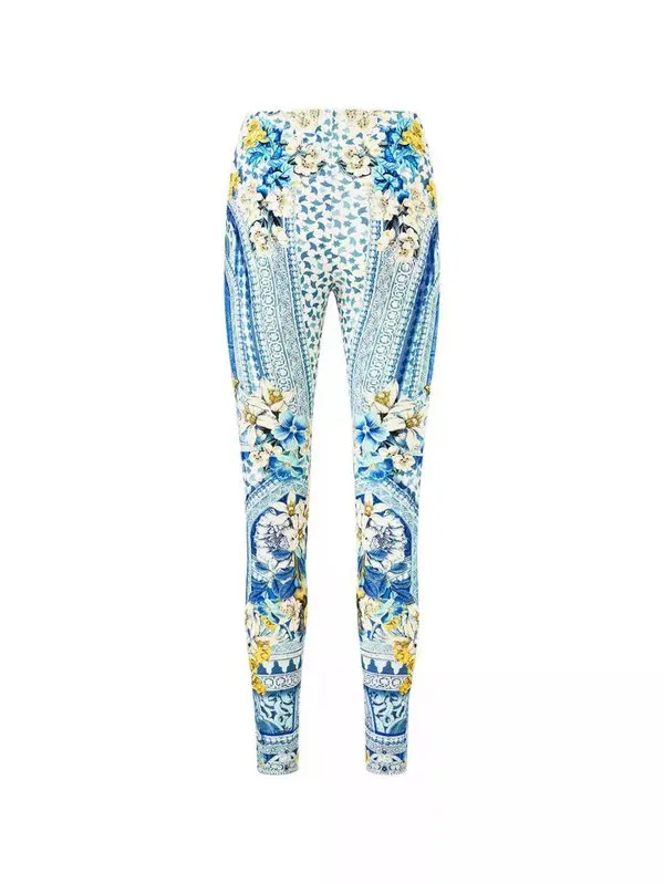 Camilla Floral-print Leggings