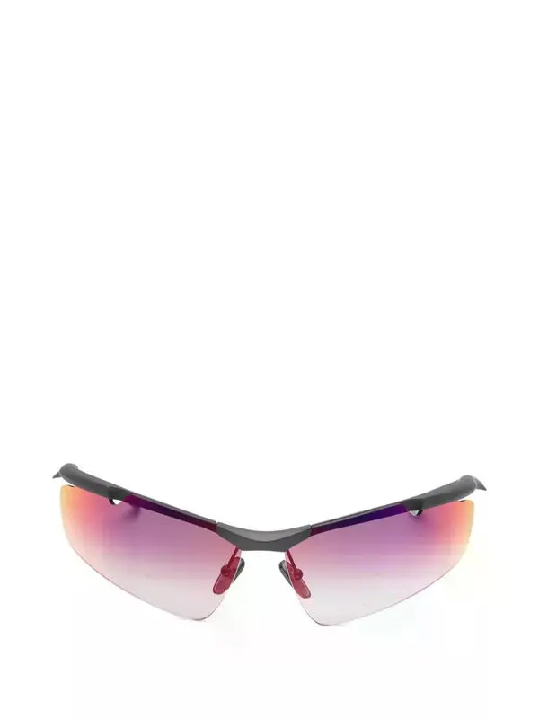 Balenciaga Metal Frame Sunglasses - Black