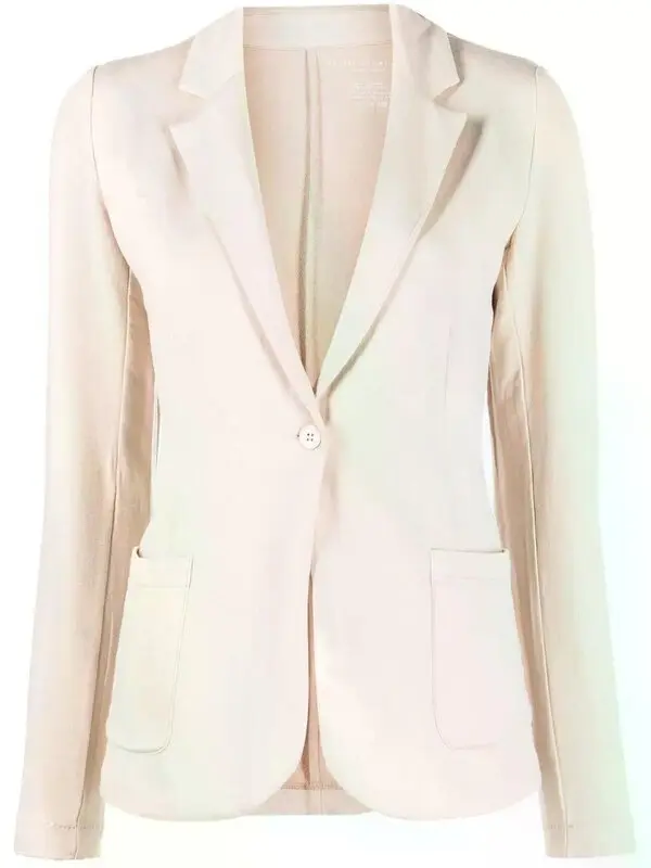 Majestic Filatures Fitted Single-breasted Blazer - Neutrals