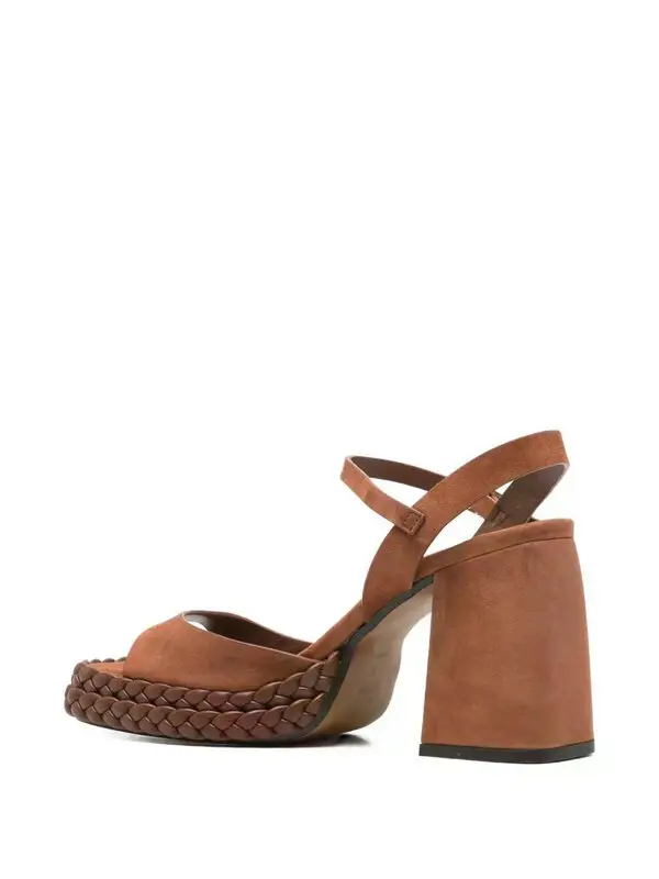CastaÑer Vaia Braided Platform Sandals