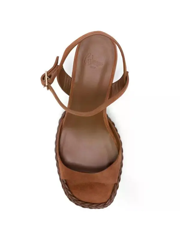 CastaÑer Vaia Braided Platform Sandals