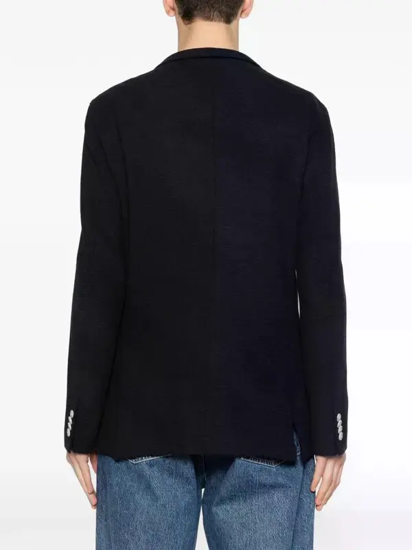 BOSS Double-breasted Cotton Blazer