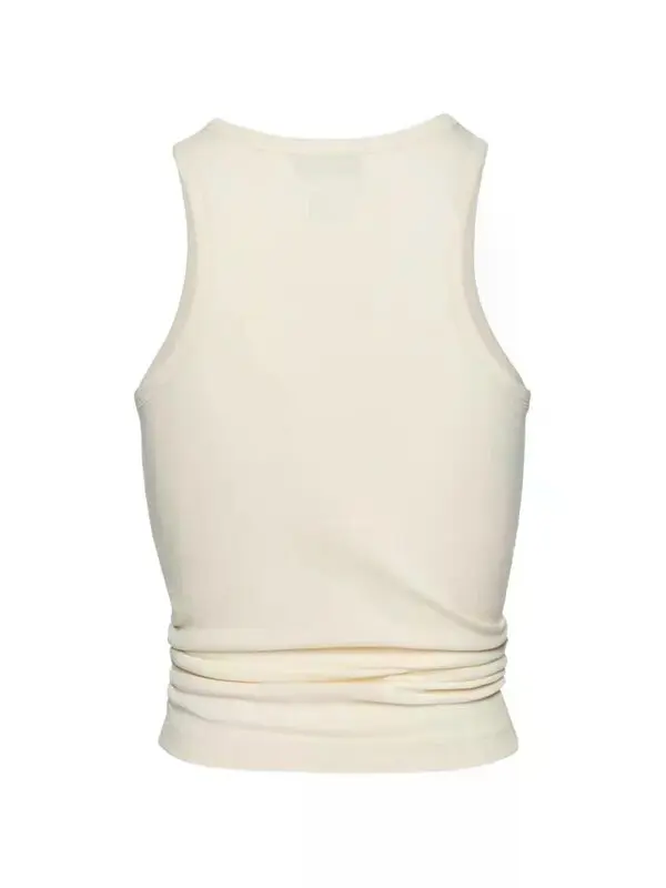 Magda Butrym Knotted-detail Top - Neutrals
