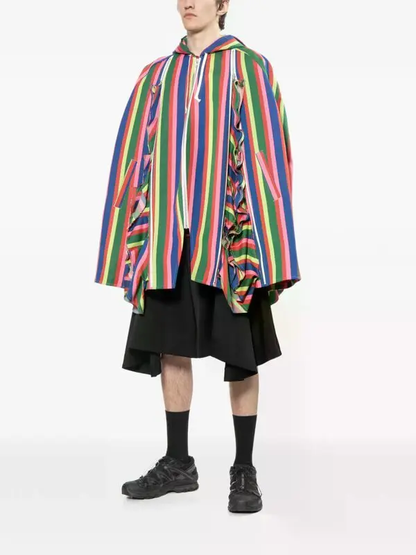 Comme Des Garçons Striped Coat