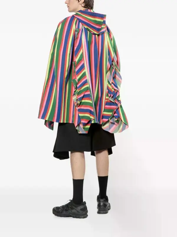 Comme Des Garçons Striped Coat