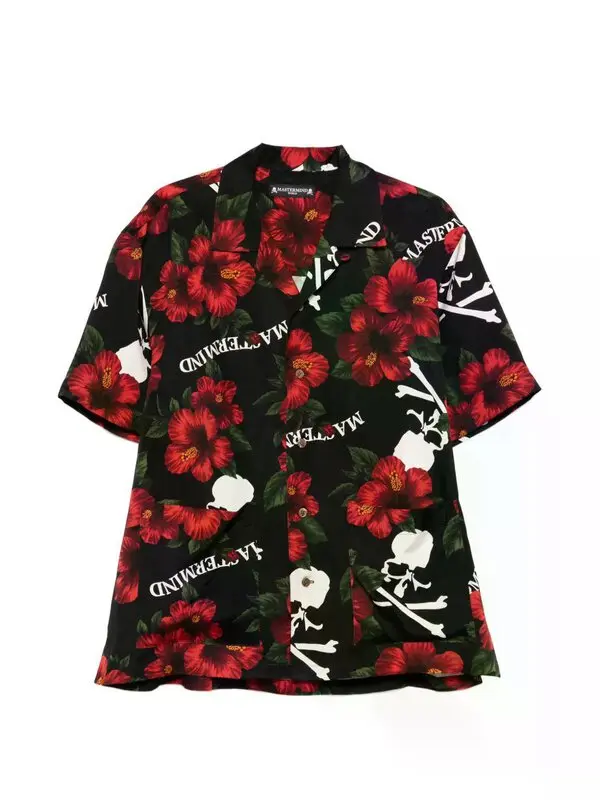 MASTERMIND WORLD Skull-print Shirt - Black