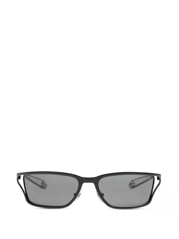 DIESEL® Rectangle Frame Sunglasses - Black